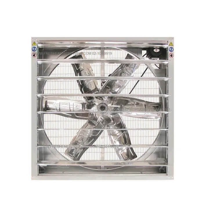 36″ M0.5HP 3PH FAN WITH 3-LOUVER SHIELD (M.TRAN) – Seven-L Agrifood ...